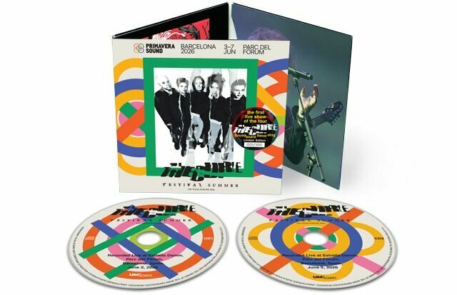 THE CURE Live at Primavera Sound Barcelona 2026 2CD set (компакт диск)