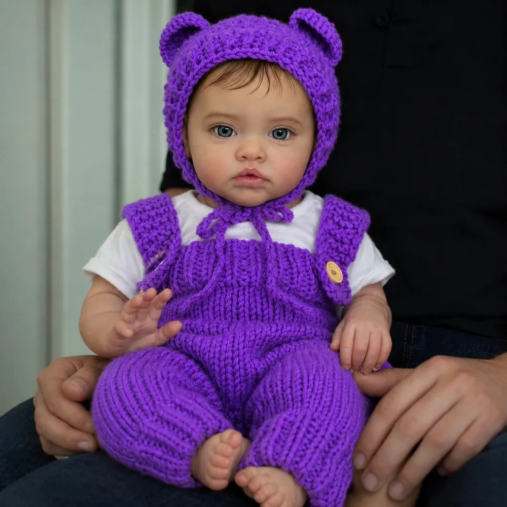BZDOLL Кукла реборн Игрушки 48CM Кукла из мягкой ткани