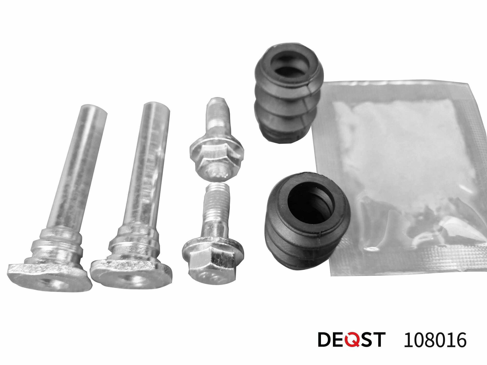 Комплект направляющих тормозного суппорта переднего (направляющая O10 mm, суппорт DAC). Приме, Deqst 108016
