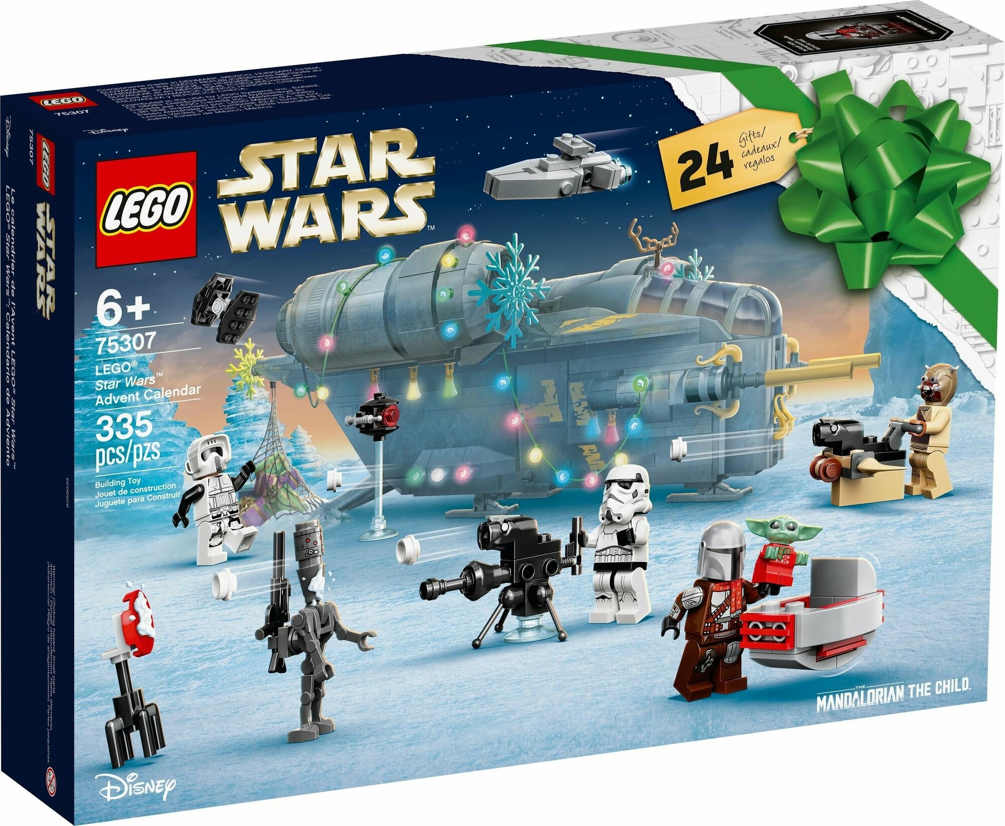 Конструктор LEGO Star Wars 75307 Новогодний календарь 2021