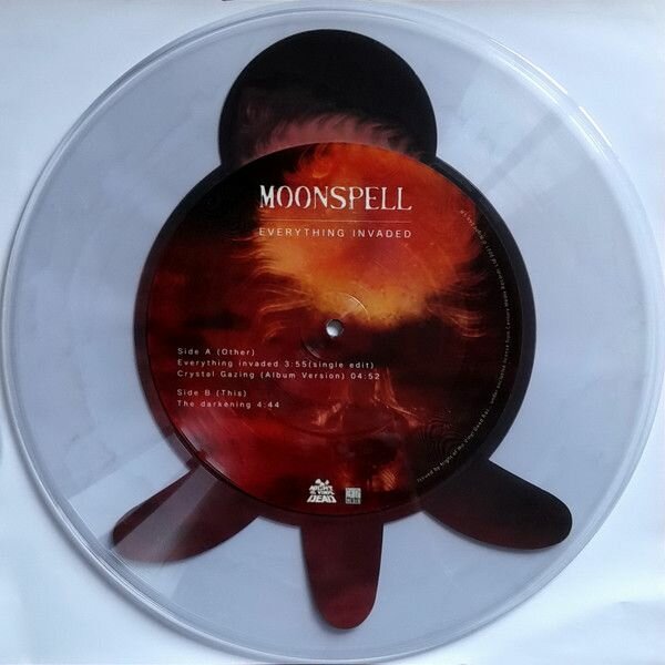 Виниловая пластинка Moonspell - Everything Invaded 12" Picture — фото 1