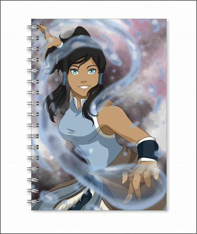 Тетрадь Аватар: Легенда о Корре, Avatar: the legend of Korra №4, А5 - 15 на 21 см
