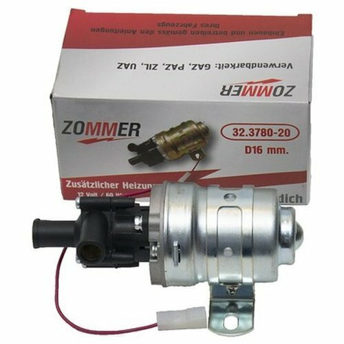 Насос допол печки 3221,2217,2705, УАЗ 3160-3163 (12В,16мм) ZOMMER ZOMMER 32378020