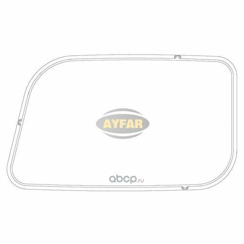 43700165_стекло фары левое Ayfar C11577