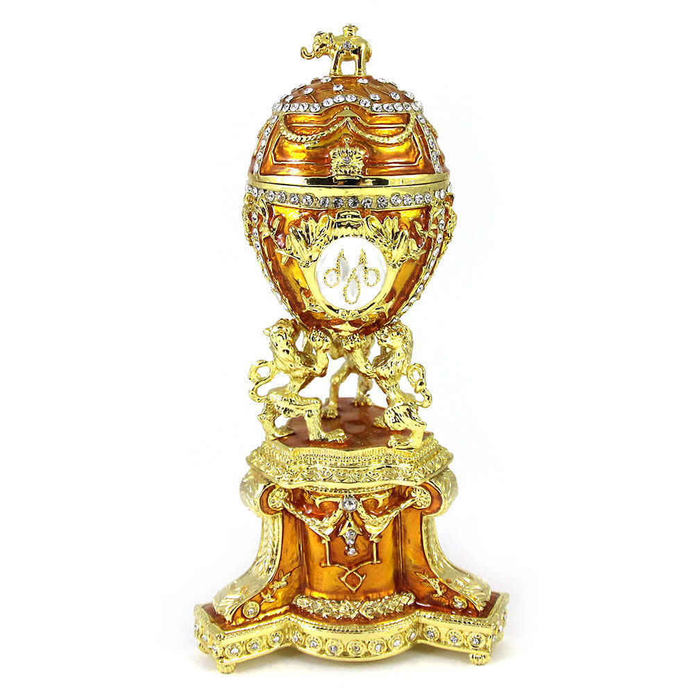 Шкатулка яйцо в стиле "Фаберже"