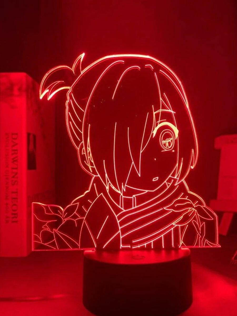 Ночник Аниме Туалетный мальчик Ханако-кун - Anime Toilet-Bound Hanako-Kun. Подарок фанату аниме и манги — декор в комнату с любимыми персонажами, в стиле отаку и японской анимации.