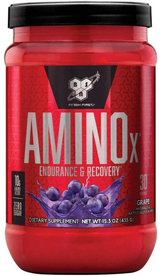 Аминокислотный комплекс "BSN Amino X" 435г, вкус винограда