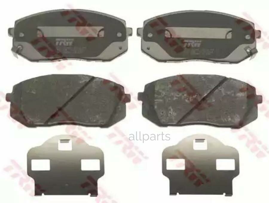 TRW GDB3461 Колодки передние HYUNDAI ix35/KIA Sportage III /Type Sumotomo TRW GDB3461