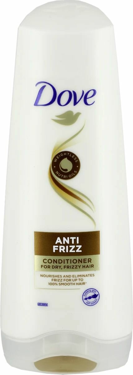 Dove Кондиционер Anti Frizz для вьющихся и сухих волос с маслом аргании 200 мл (из Финляндии)