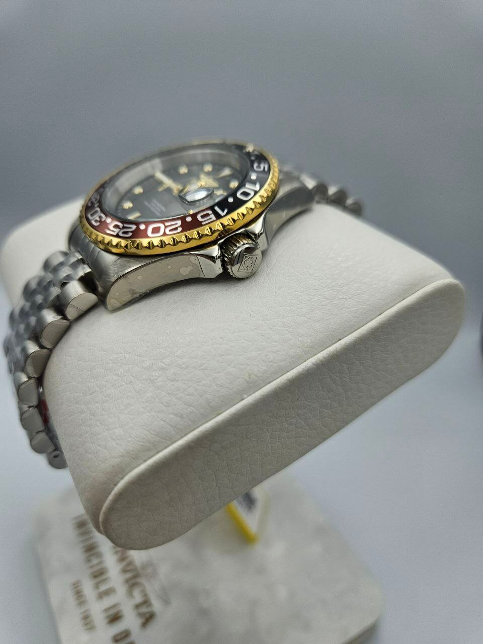 Наручные часы INVICTA Pro Diver, серебристый/черный/красный — фото 1