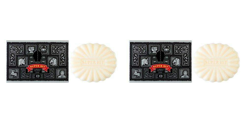 Satya Мыло твердое Super Hit Beauty Soap, 75 г, 2 уп