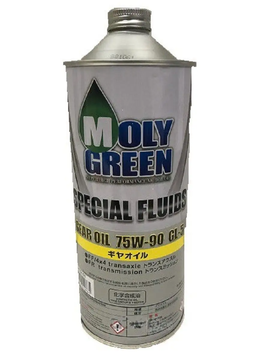 MOLYGREEN GEAR OIL Масло трансмиссионное 75W-90 GL-5 (1л) 0470151