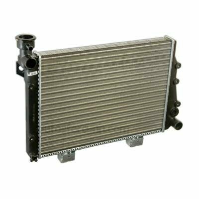 PEKAR 21061301012 Радиатор охлаждения алюминиевый для а/м ВАЗ 2103, 2106 и их мод. (сборн, 2х ряд, пл. бачки) PEKAR 2106-1301012