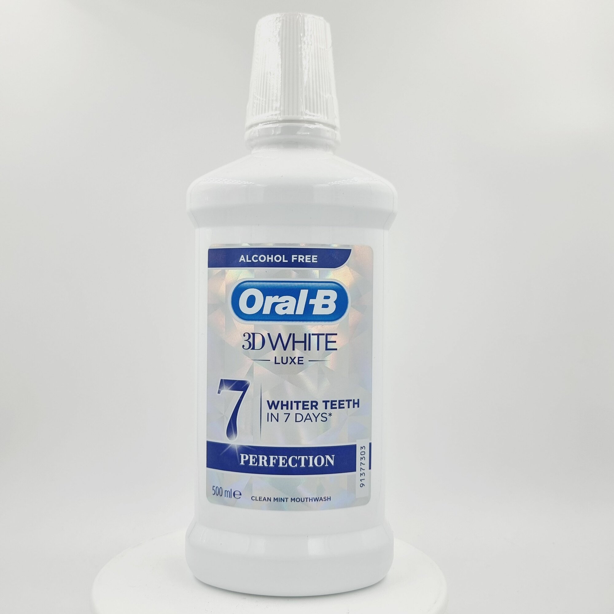 Ополаскиватель для полости рта Oral-B 3D White Lux без алкоголя 500 мл (Германия)