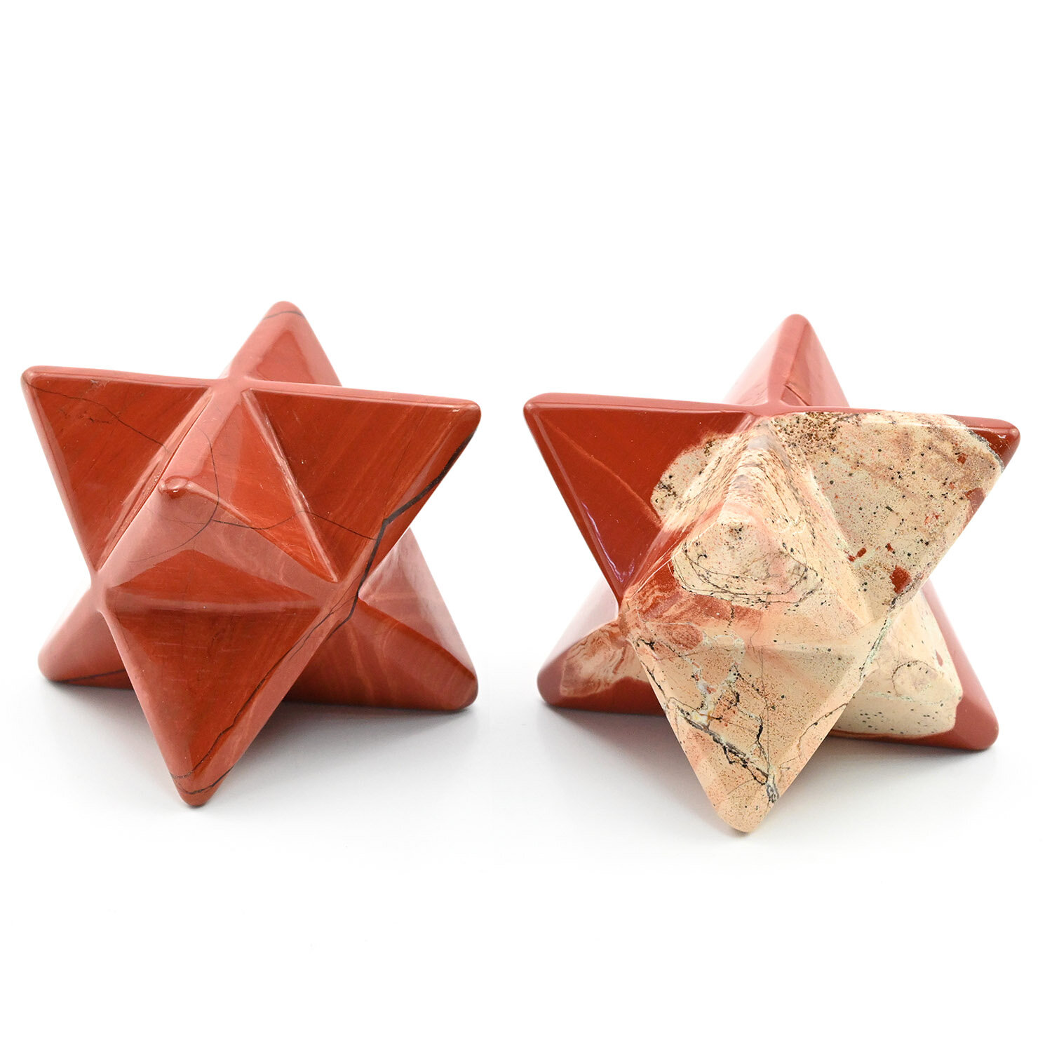 Меркаба из яшмы красной 55*40*65мм, (8-18) .