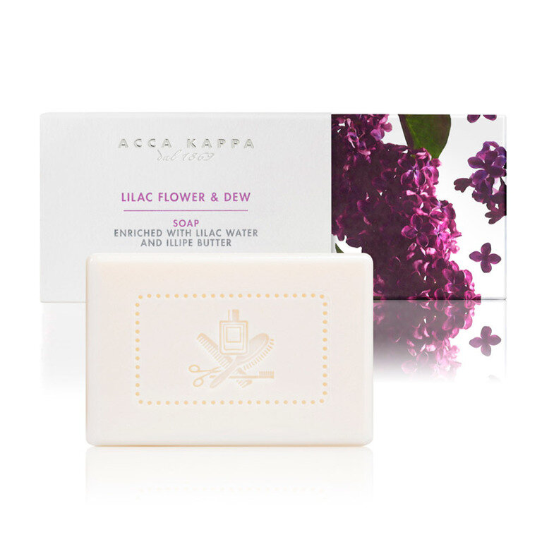 ACCA KAPPA LILAC FLOWER & DEW Soap Мыло туалетное твердое LILAC FLOWER & DEW 150 гр