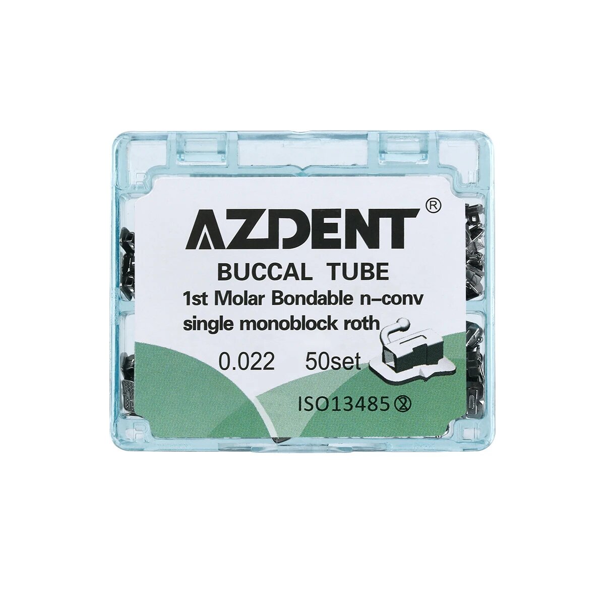 AZDENT Щечная трубка 1st Molar Roth 0.022