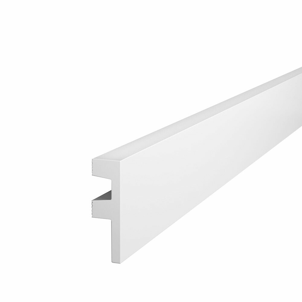 Плинтус потолочный из экополимера ударопрочный 60х19х2000 мм Cosca Decor Standart