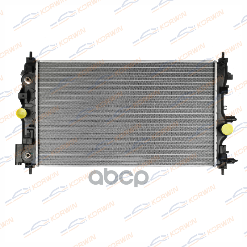Радиатор охлаждения Opel Astra J 10-/Chevrolet Cruze 09- AT паяный KORWIN арт. KWKB4006
