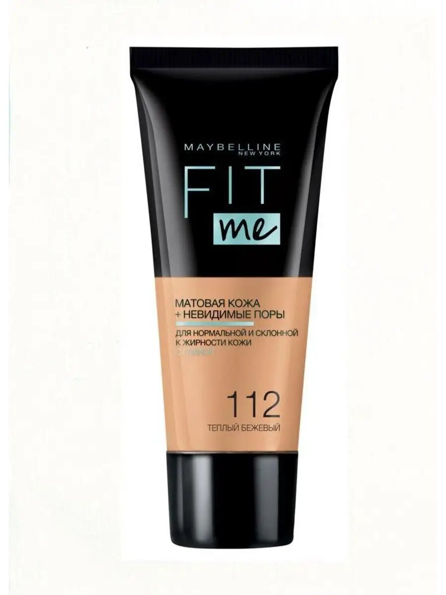Тональный крем "Fit Me", матирующий тон 112