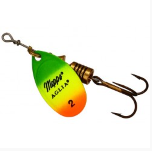 Вращающая блесна из латуни Mepps Aglia №2 4,5г -Т, 60mm