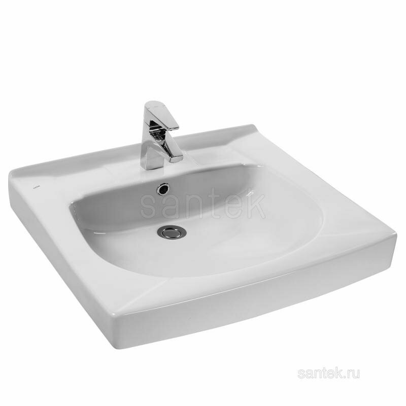 Santek Раковина Santek Пилот 60 отверстие под смеситель 1WH301971