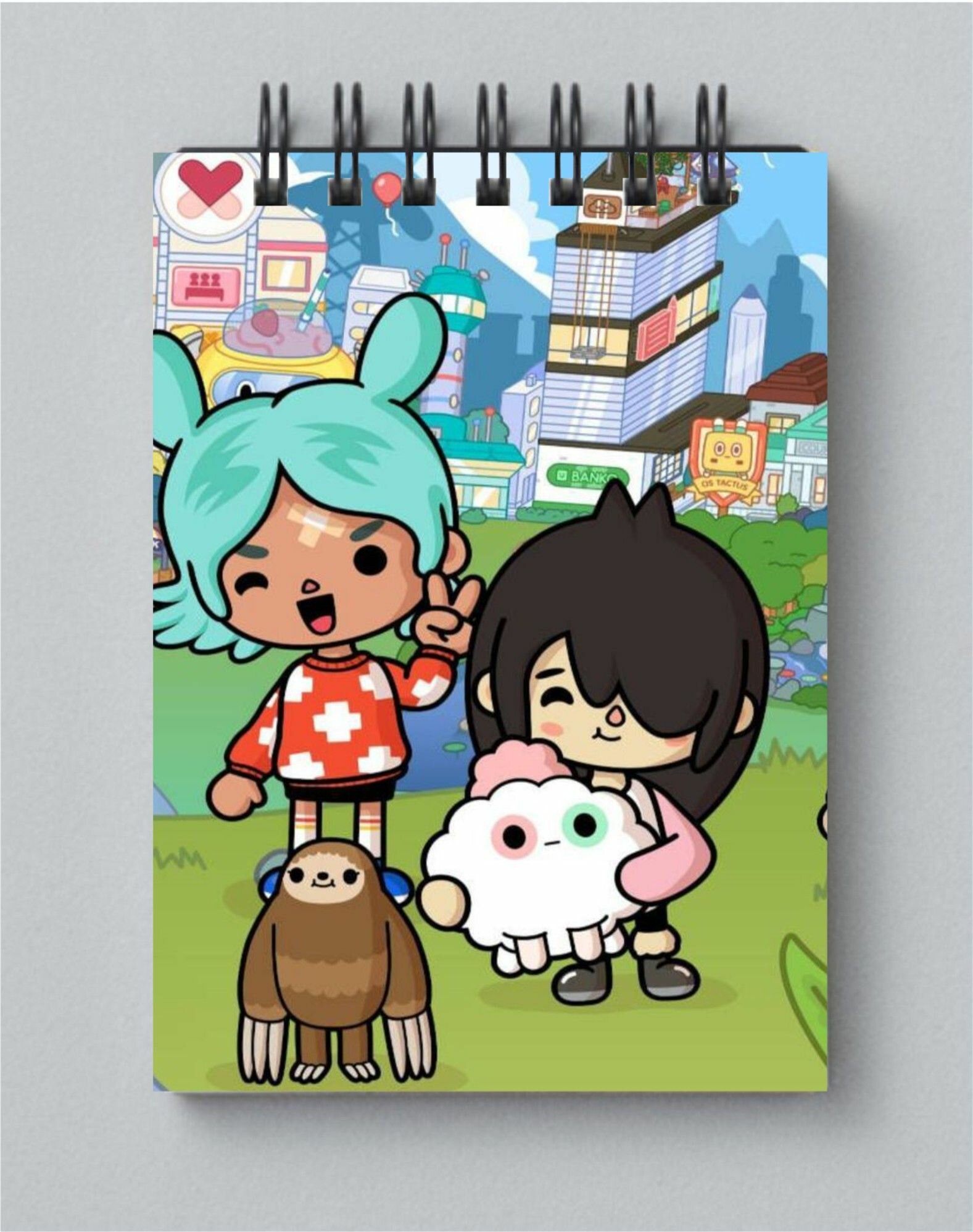 Блокнот формата А6 "Тока Бока"