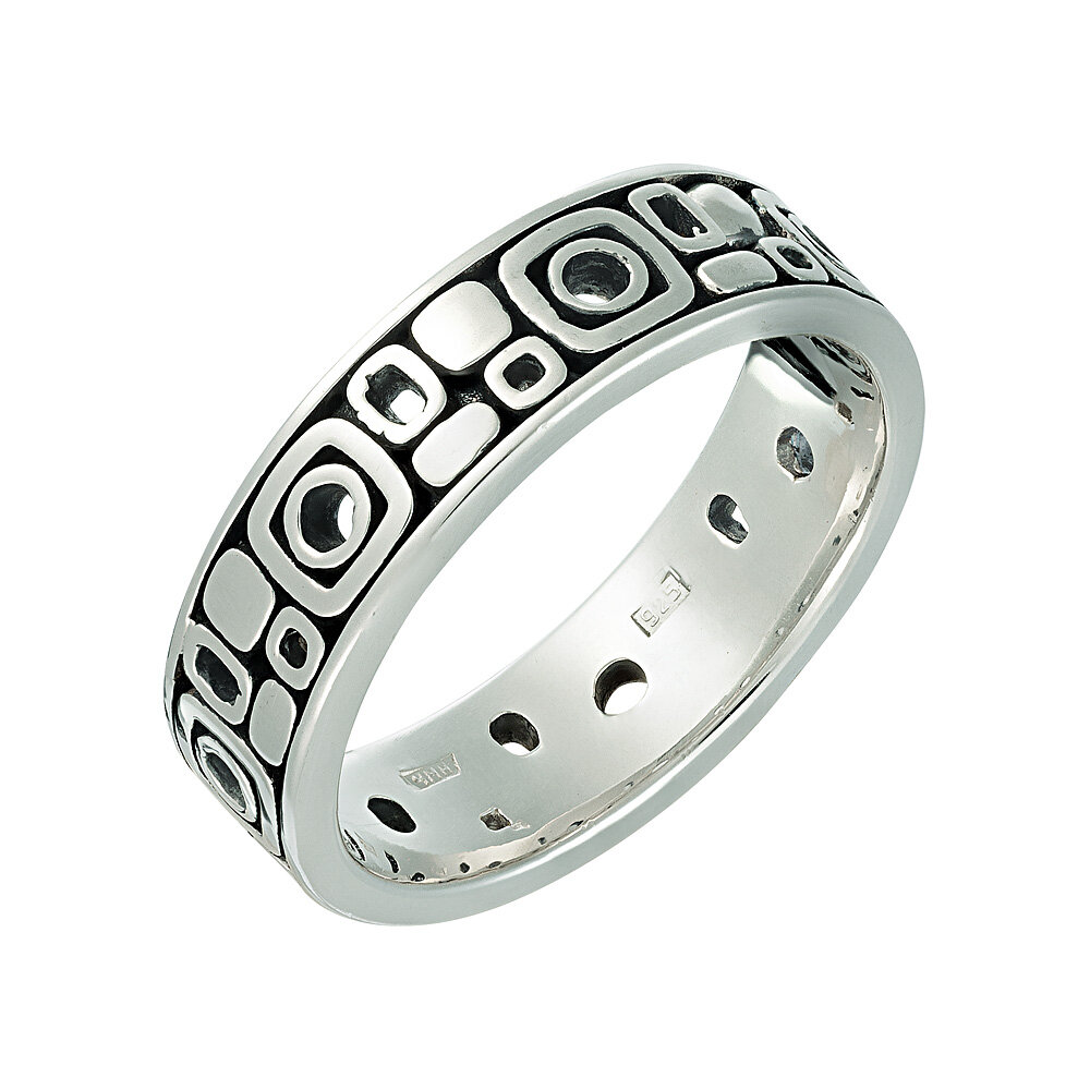 Кольцо, серебро, 925 проба