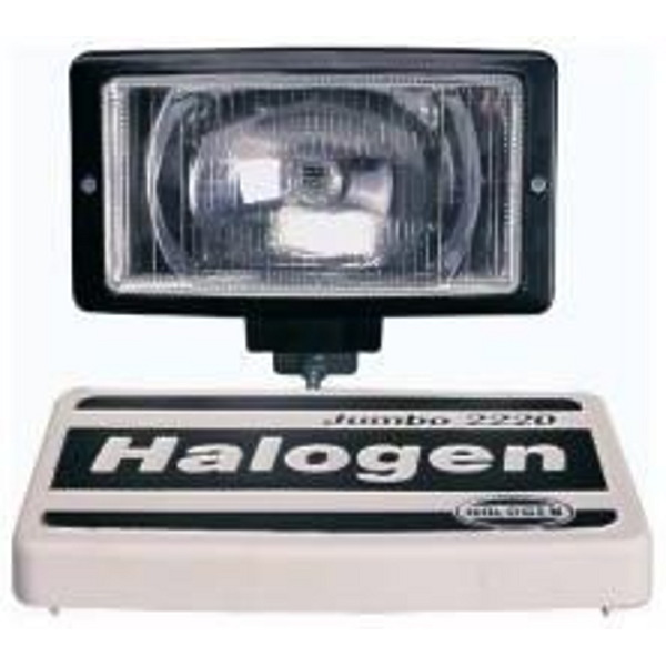 AYFAR SL2220 (SL2220_80 / SL2220_AF) фара противотум. белая с крышкой крепл. болт 166x242x130\daf, man, mb, Volvo (Вольво)