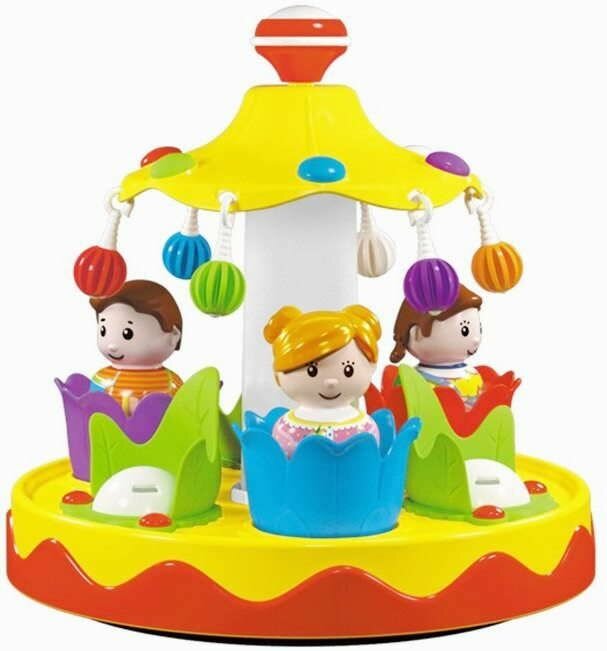 Юла-карусель Романтика 22 см (в коробке)