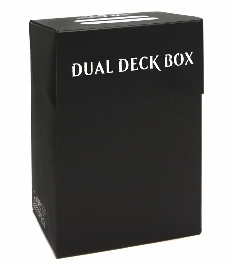 Коробочка Card-Pro (120+ карт) черная