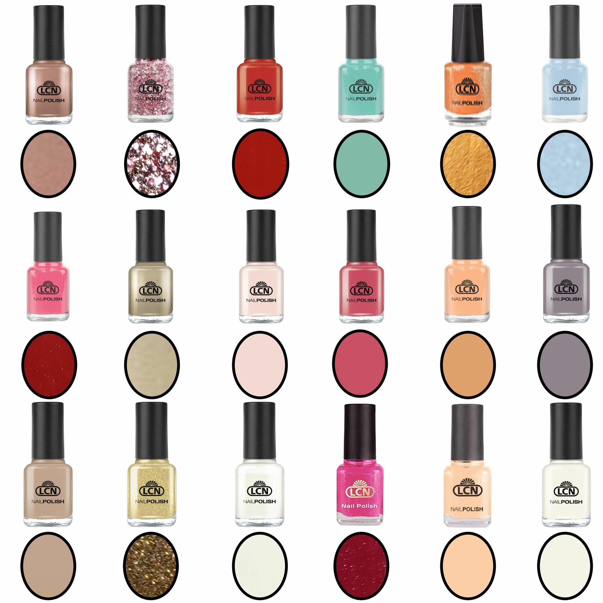 Набор лаков LCN 8ml-(3)
