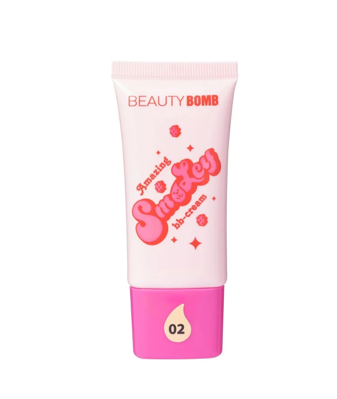 BB крем для лица Beauty Bomb BB-cream Amazing Smiley тон 02, бежевый, 25 мл