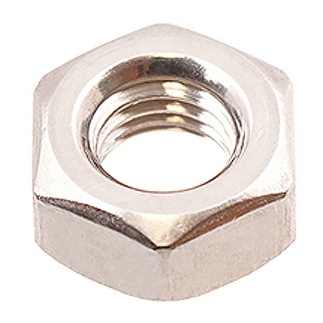 Гайка шестигранная DIN 934 из нержавеющей стали М5, комплект 20 шт в упаковке