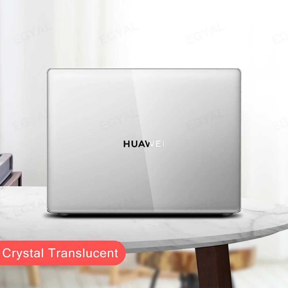 Чехол для ноутбука Huawei Matebook 2021 2020 X Pro 13.9, Crystal transparente
