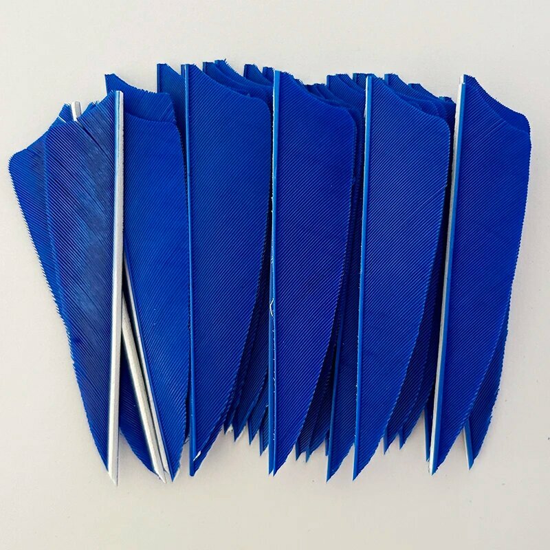 Правые перья для стрел 3 дюйма 50 шт Синий, Dark Blue