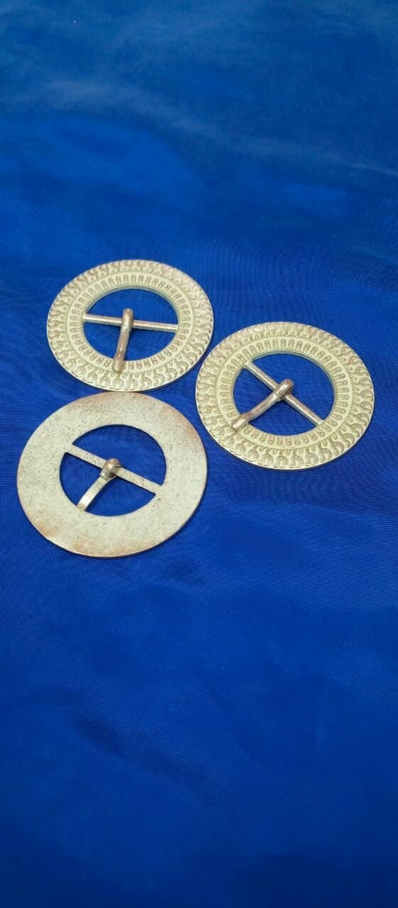 Пряжка нежно-золотая для ремней и сумок