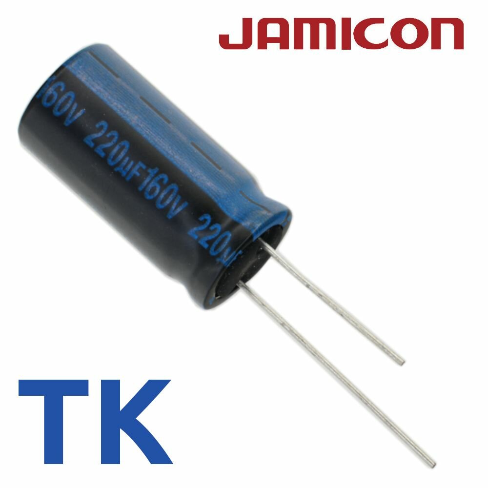 220мкФ 160В / TK / 16x31,5 / 105 С / конденсатор электролитический (1шт)