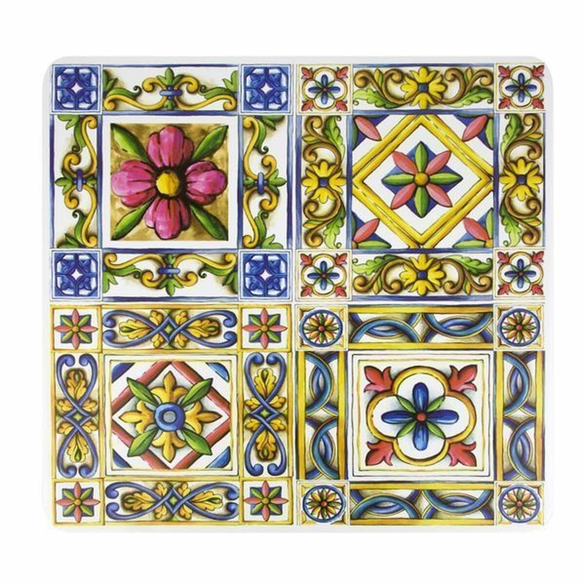 Салфетка сервировочная (плейсмат) "Майолика", Дизайн 1, 30x28см (цена за 1шт.)