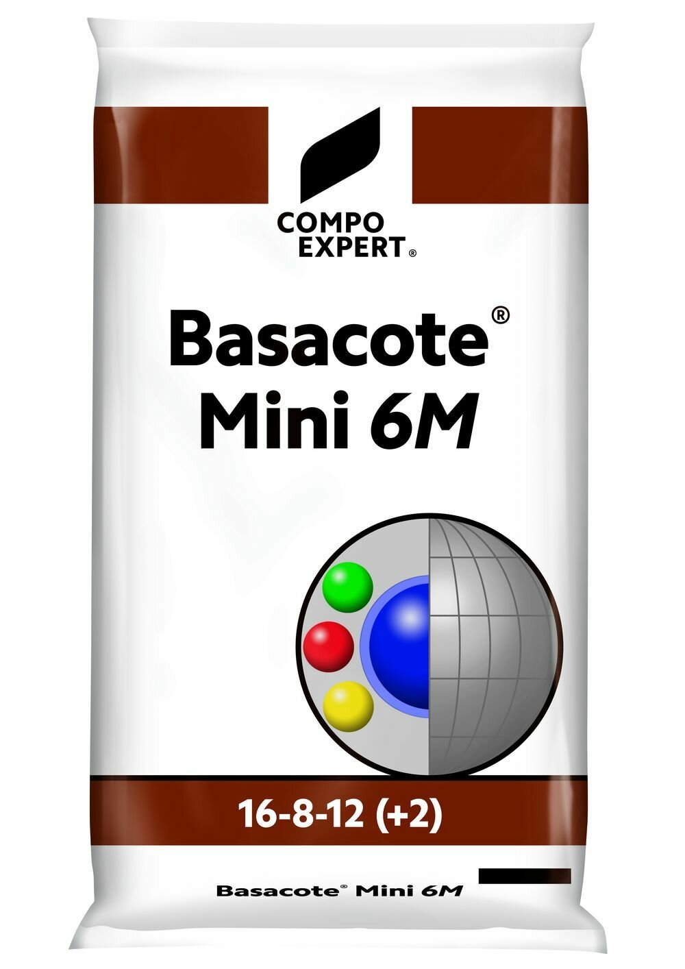Удобрение длительного действия Basacote Mini 6M (минеральное, комплексное, гранулированное) 15 кг