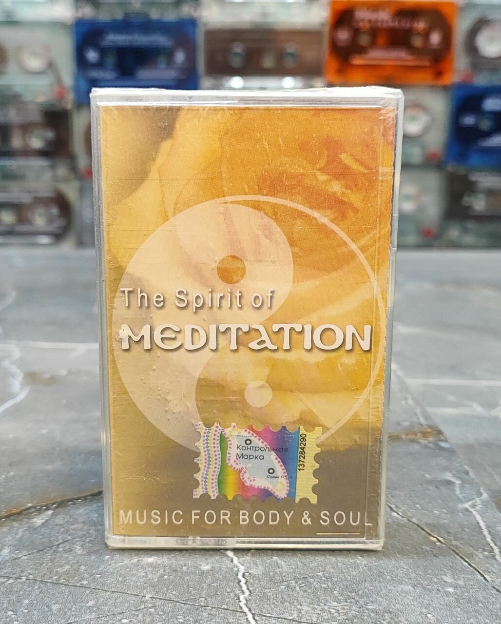 The Spirit of MEDITATION MUSIC FOR BODY & SOUL, кассета, аудиокассета (МС), 2004