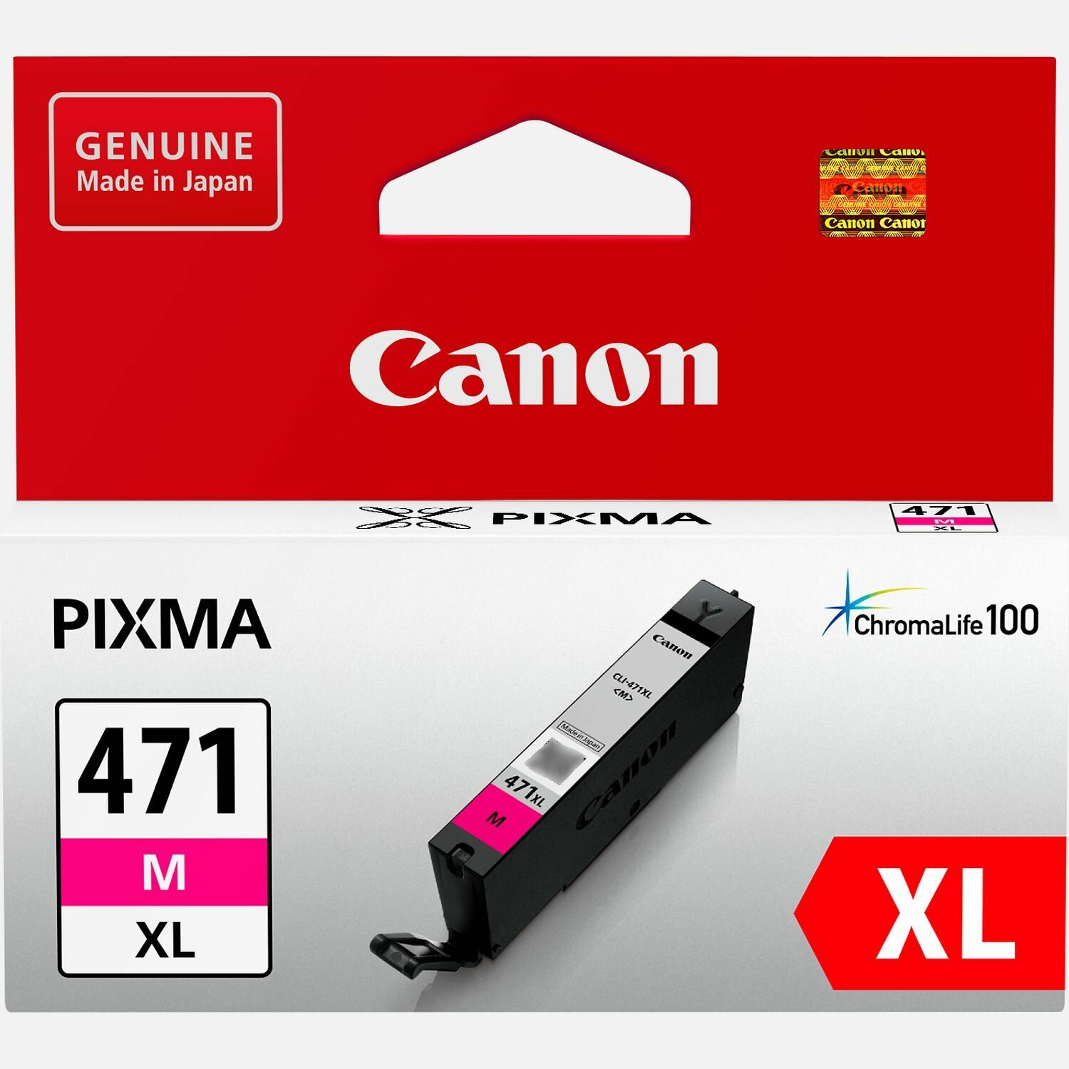 Картридж Canon CLI-471M XL Magenta для MG5740/MG6840/MG7740 0348C001
