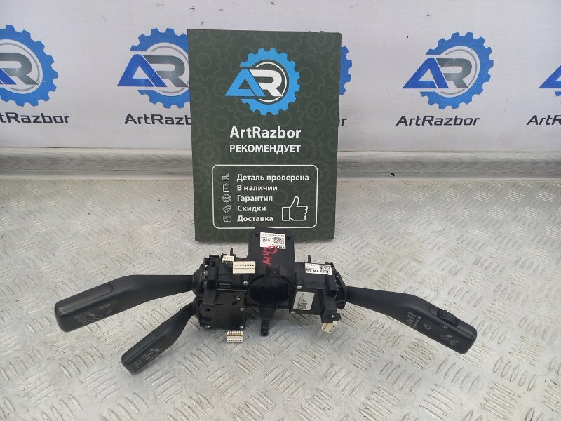 Б/У Переключатель подрулевой в сборе Volkswagen Passat B7 / Фольксваген Пассат B7 2.0 CFFB 136 - 170 Л.С. дизель 2014