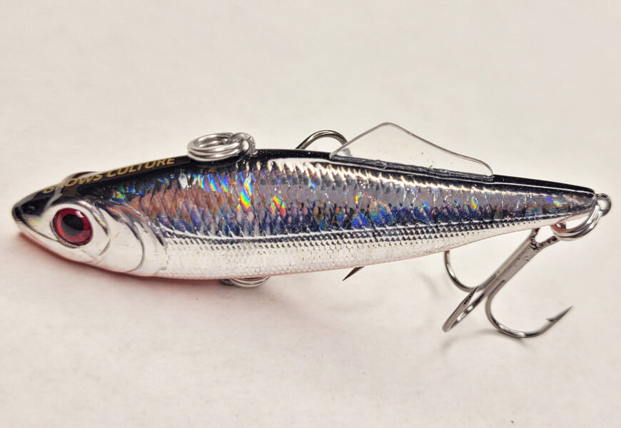 Раттлин форелевый Kalikana VIB 65мм 16.5гр / вайб на форель / Приманка на форель щуку, судака, окунь