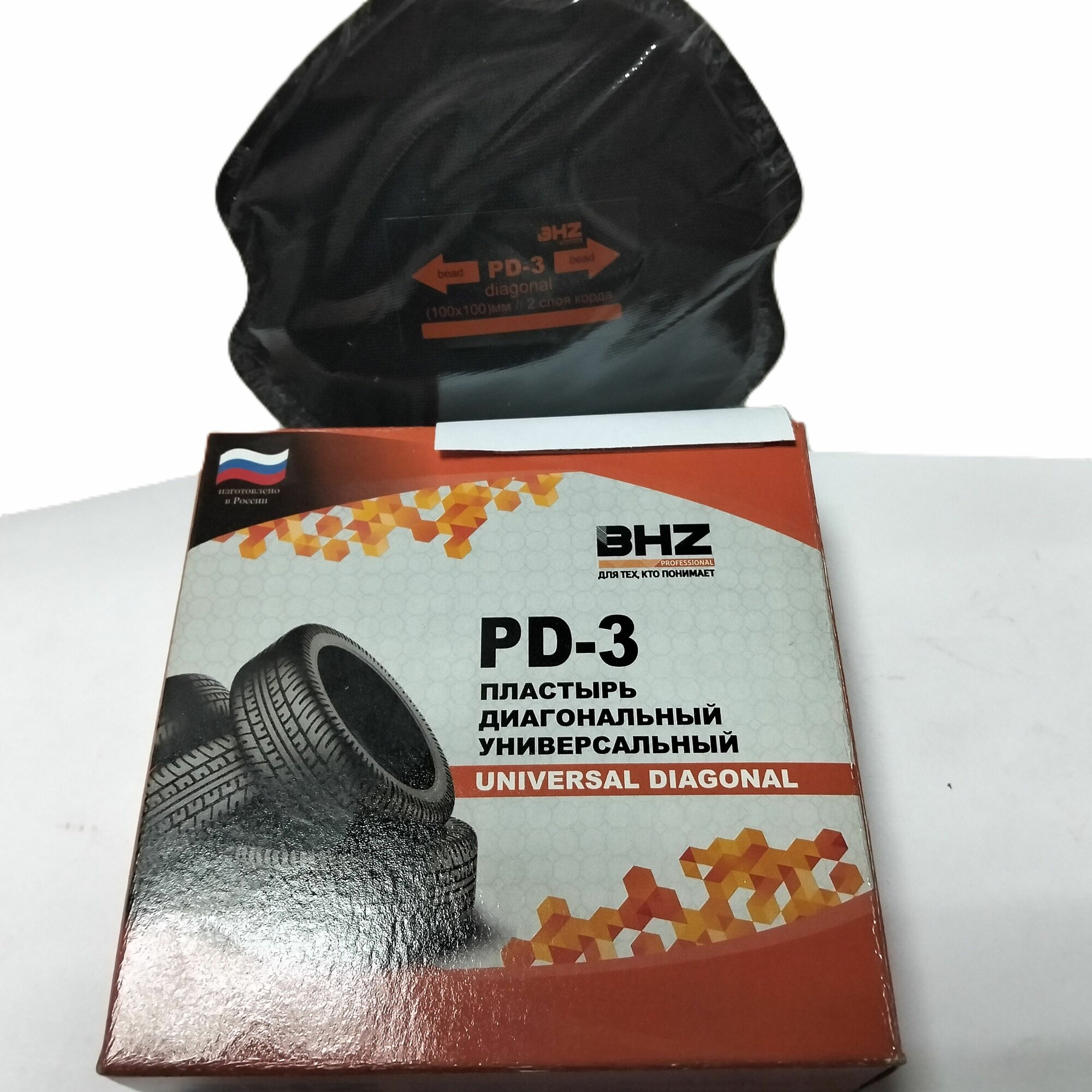 Пластырь диагональный БХЗ PD-3 100х100profi
