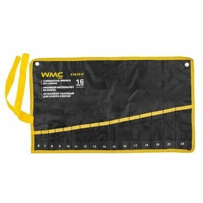 Органайзер тканевый для набора ключей 16 предметов (615х350мм) WMC TOOLS