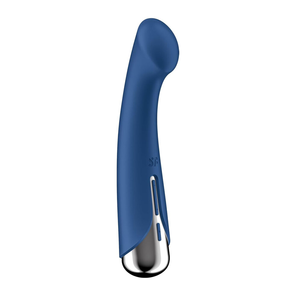 Вибратор-ротатор «Spinning G-Spot 1» для стимуляции точки G, синий