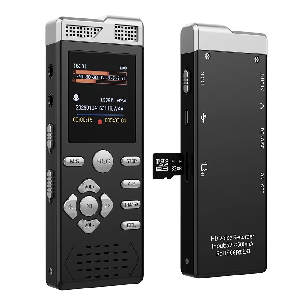 Цифровой диктофон T-MARK 16GB