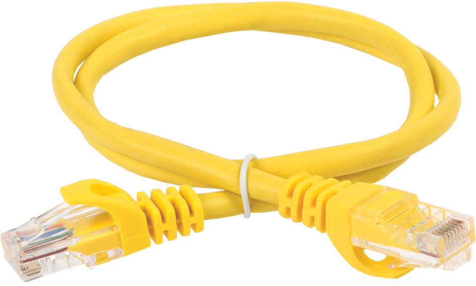 PC05-C5EU-5M / ITK Коммутационный шнур (патч-корд), кат.5Е UTP, 5м, желтый