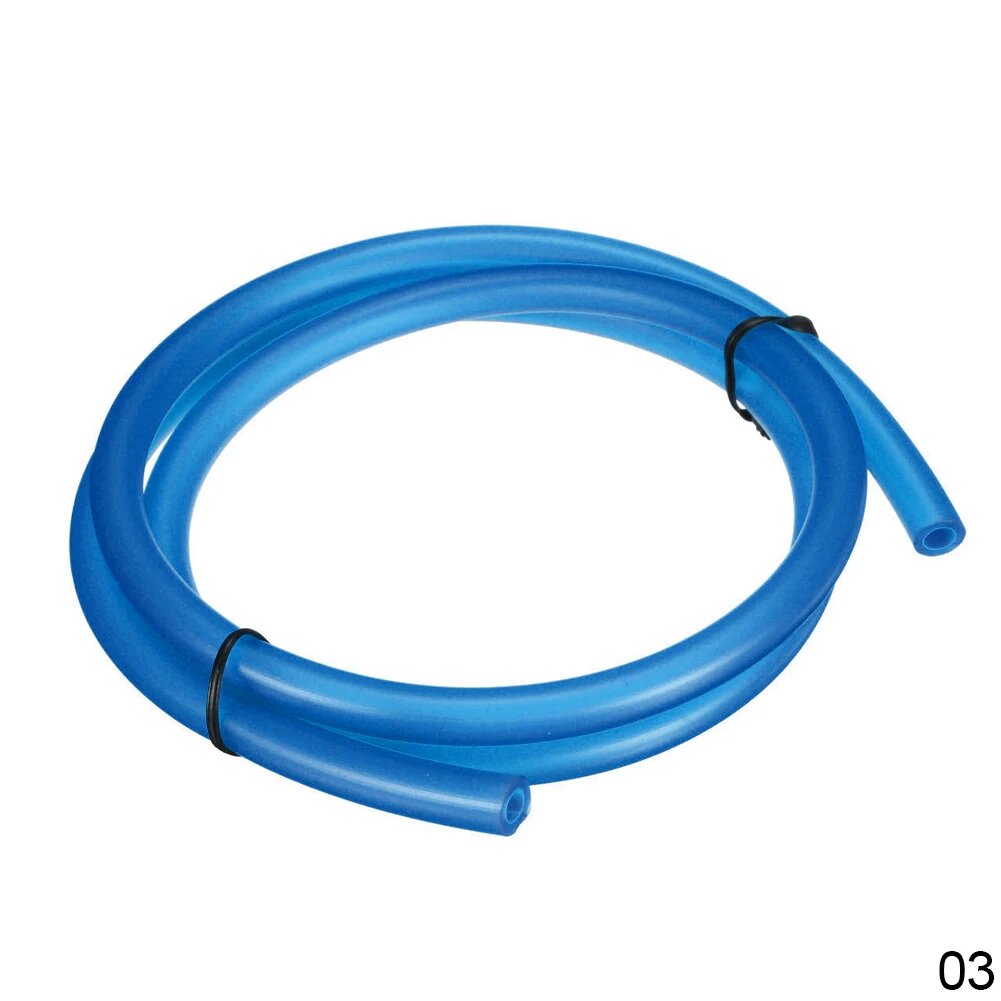 Цветной топливный шланг для мотоцикла, термостойкая резиновая трубка для питбайка, Синий, Синий
